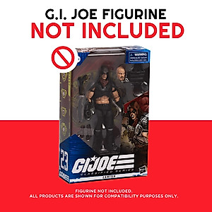 EVORETRO Action Figure Display Protective Case Box for GI Joe 6 inches Classified Series and Marvel Legends 6 inches Infinity Saga - 10-Pack - Stackable 0.40MM Thick, Clear PET Plastic Protector