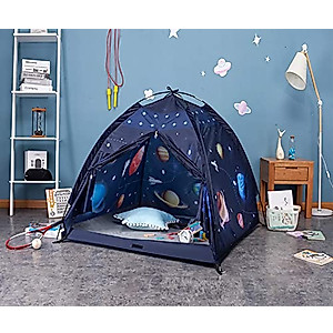 Gentle Monster Space Play Tent for Kids, Indoor Universe & World Playhouse for Boys, Imaginative Gift for Toddlers & Children 3 4 Years Old, Up - 47 x 47 x 43 Inch