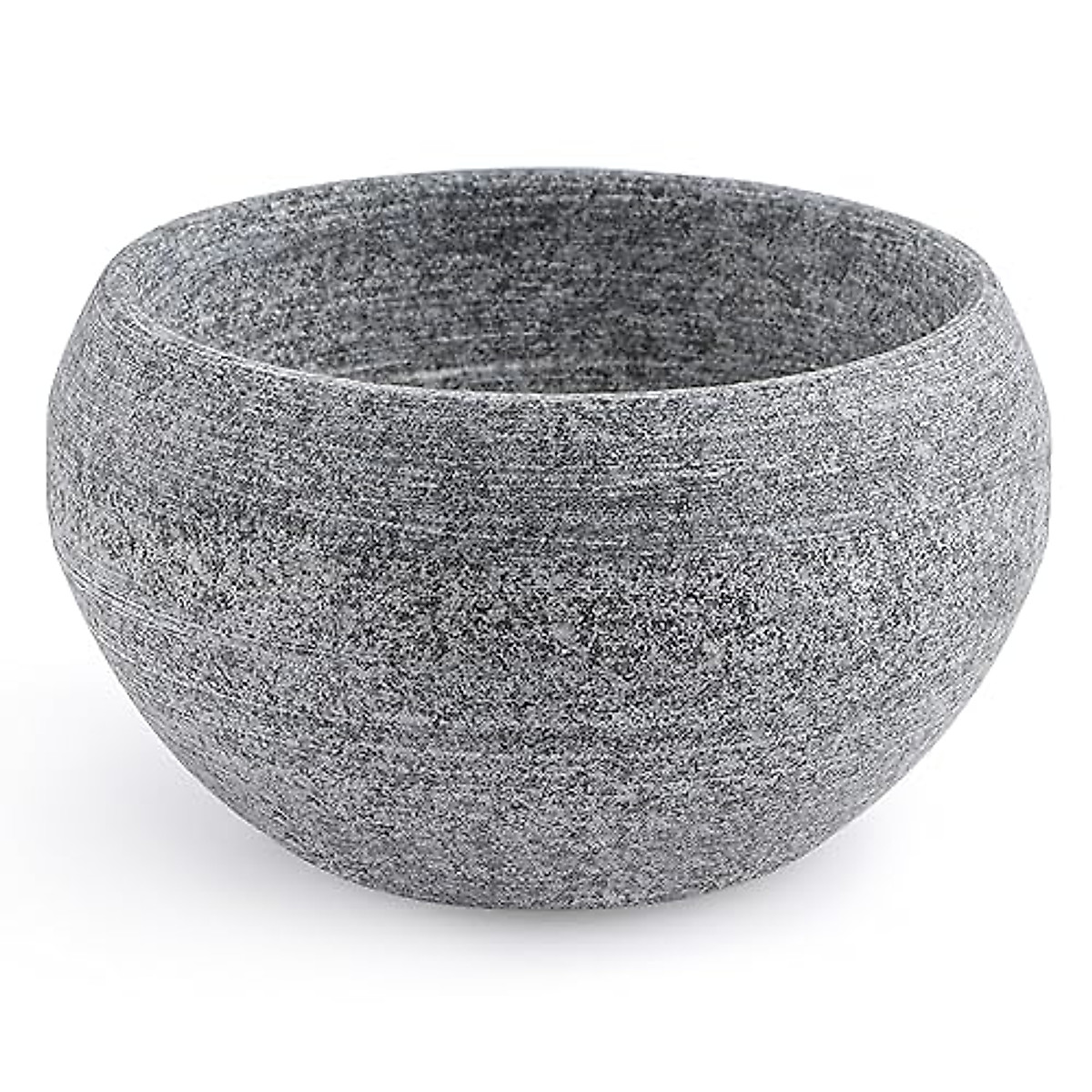 MDLUU Granite Shaving Bowl, Shaving Soap Bowl, Shaving Soap and Cream Bowl, Natural Granite Bowl for Man's Wet Shave