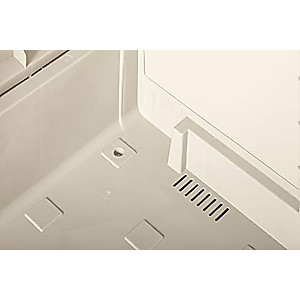 Toomax Stora Way All-Weather Outdoor Horizontal 4.25' x 2.5' Storage Shed Cabinet for Trash Can, Garden Tools, & Yard Equipment, Taupe Gray/Anthracite