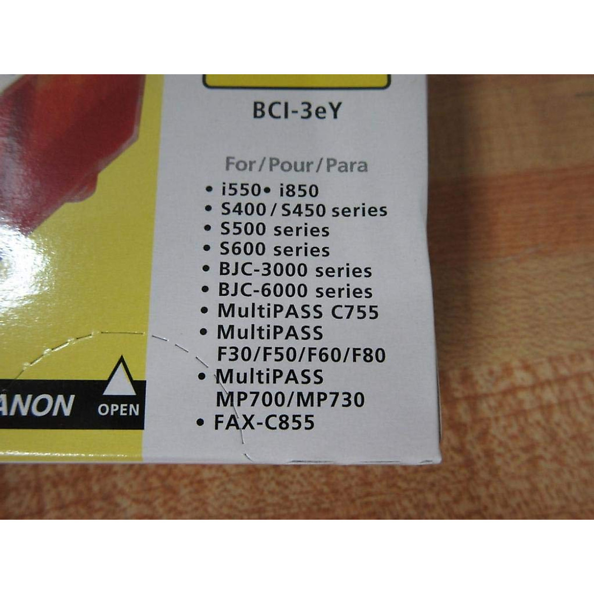 Canon BCI-3e Color Ink Tank for the BC-31e InkJet Cartridge - 3 Pack Cyan/Magenta/Yellow-4480A263