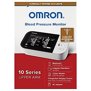 Omron 10 Series Wireless Upper Arm Blood Pressure Monitor