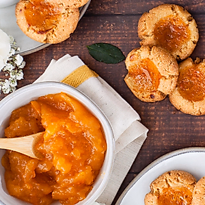 Bionaturae Organic Apricot Fruit Spread - Jelly Organic, Non-GMO, USDA Certified, No Sugar Added, No Preservatives, Organic Fruit Jam, Jam Organic, Made in Italy - 9 Oz, 2 Pack