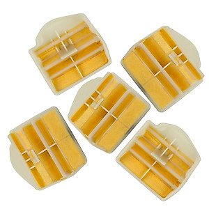 HIFROM 5PCS AIR Filter Cleaner Felt Replacement Compatible with Husqvarna 445 445E 450 450E Chainsaw New Replace Part # 544080802