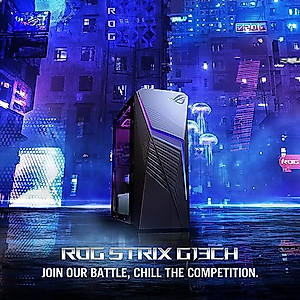 ASUS ROG G13CH (2023) Gaming Desktop PC, Intel Core i5-13400F, NVIDIA GeForce RTX 3050, 512GB NVMe PCIe SSD, 8GB DDR4 RAM, Windows 11, G13CH-DB503,Black