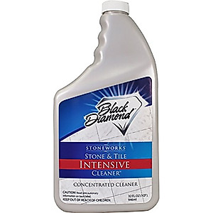 Black Diamond Stoneworks Wet Look Natural Stone Sealer Provides Durable Gloss and Protection. 1-QT and Stone & Tile Intensive Cleaner: Concentrated Deep Cleaner. 1-QT