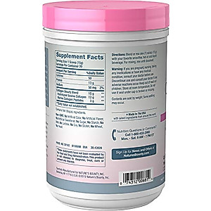 Nature's Bounty Nature's bounty optimal solutions collagen beauty blend, unflavored 20 servings