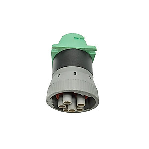 Green 9pin J1939 Type 2 to 6pin J1708 Adapter