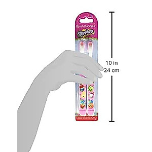 Brush Buddies 2 Piece Shopkins Toothbrush