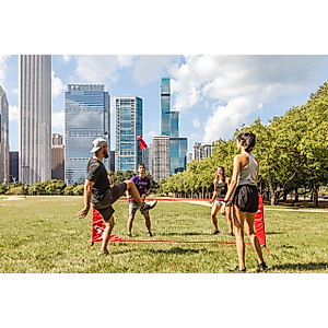 Kickit | The Original Birdie Soccer Trainer | Play Outdoors, Indoors or Backyard, Beach or Tailgate (Blue)