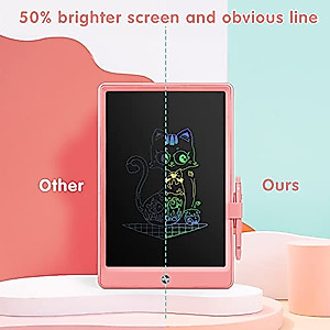 LCD Writing Tablet for Kids, Toys for Girls Boys Doodle Board 10.5 Inch Drawing Pad, Rewritable Cute Children&#039;s Drawing Board, Suitable for 3, 4, 5 and 6 Years Old Boys Girls Learning Gifts
