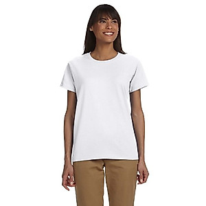 Gildan Ladies' Ultra Cotton? 6 oz. T-Shirt M White