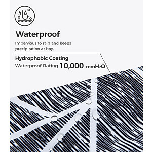 wantdo Women's Mountain Fully Taped Seams Waterproof Ski Snowboard Jacket with Hood Gray XL