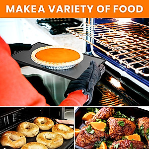 GGC Cast Iron Reversible Griddle, Double-sided Griddle Pan for Indoor and Outdoor Cooking, 15 x 9 Griddle Plate with Flat and Ribbed Side for Stove Tops, Gas Grills and Camping