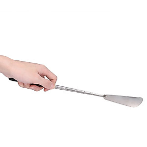 Bagima Shoe Shoe 30 * 5 * 2 Telescopic Shoe Horn Stainless Steel Adjustable Shoehorn with Long Handle for Elderly Pregnant Woman