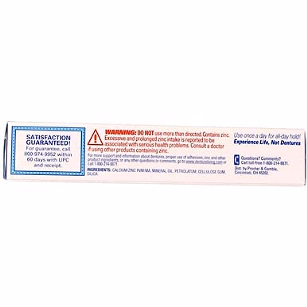 Fixodent Free Denture Adhesive Cream 2.40 Ounce (Pack of 2)