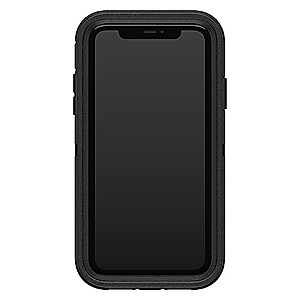 OtterBox iPhone 11 (Non-retail/Ships in Polybag) Defender Series Case - Non-retail/Ships in Polybag - BLACK, rugged & durable, with port protection, includes holster clip kickstand