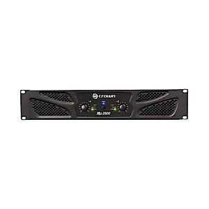 Crown Two-channel-750W at 4Ω Power Amplifier, Black, 750-Watts (XLi2500)