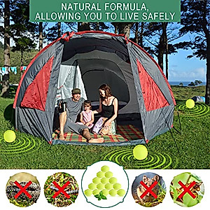 Jifeineng 15 Pack Snake Away Repellent Ball for Yard Powerful Pet Children Safe Outdoor Use Snake Be Gone