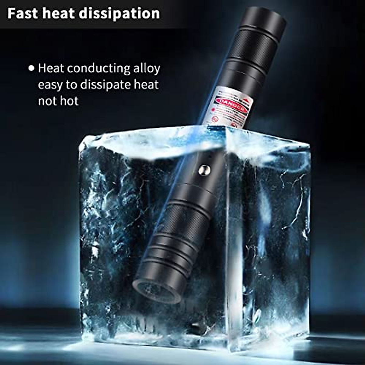 Green Laser Pointer High Power, Long Range High Power Laser Pointer, Rechargeable Pointer , Strong Lazer Pointer for Teaching Outdoor Hunting USB Rechargeable Laser Pointer Pen