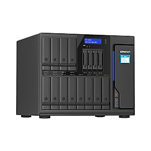 QNAP TS-1655-8G-US 16 Bay high Performance and high-Capacity Hybrid NAS with Intel® Atom® 8-core Processor, Dual 2.5GbE and Long-Term Availability