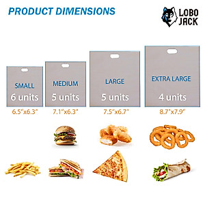 20 Pack Toaster Bags, Reusable Non-Stick Oven Bags for Grilled Cheese Sandwiches, Chicken, Nuggets, Panini and more (4 Sizes)