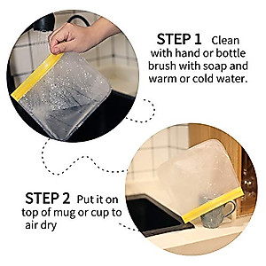 Jagrom 22 Pack Reusable Storage Bags 4 Gallon & 9 Sandwich Lunch Bags & 9 Small Kids Snack Bags For Food, EXTRA THICK Leak Proof Reusable Food Bags, Freezer Bags, Reusable Zipper Bags, BPA FREE…