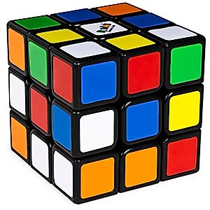 Rubik's Cube, The Original 3x3 Color-Matching Puzzle Classic Problem-Solving Challenging Brain Teaser Fidget Toy, Packaging May Vary, for Adults & Kids Ages 8 and up