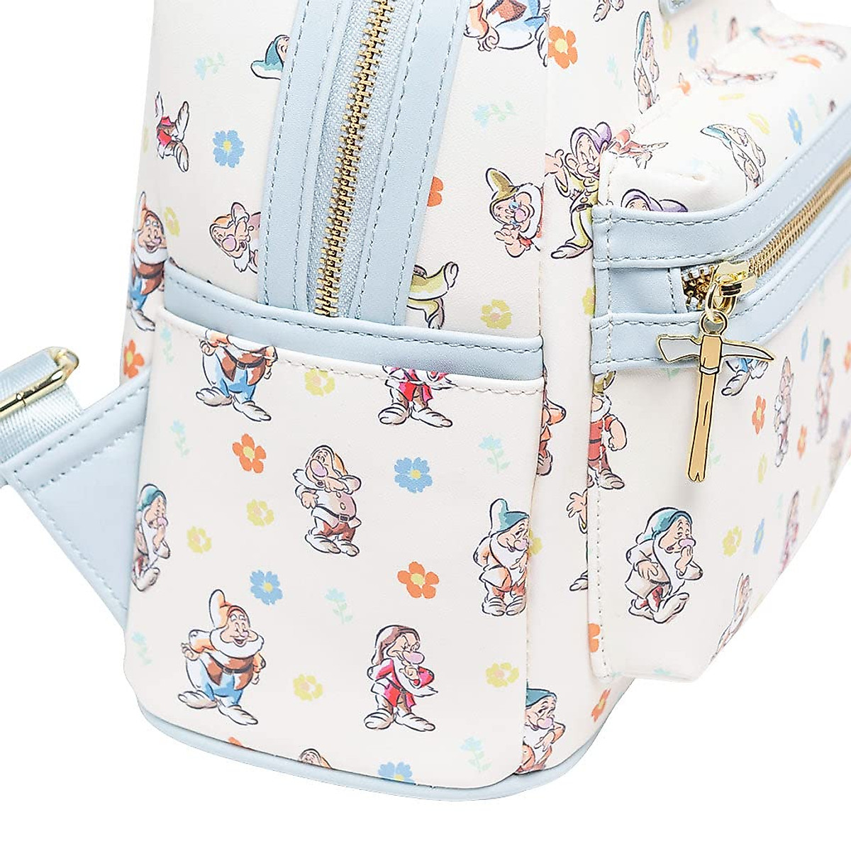 Loungefly Women's Disney Snow White and the Seven Dwarfs Blue Backpack