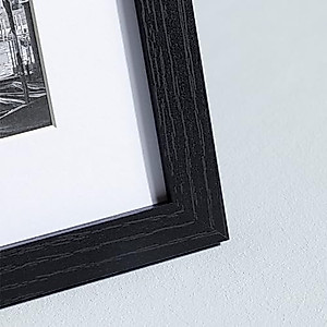 eletecpro 10 Pack Picture Frames, Including 4Pcs 4x6, 4Pcs 5x7, 2Pcs 8x10 Picture Frames Collage Wall Decor or Tabletop Display, Multiple Sizes Gallery Wall Frame Set, Black