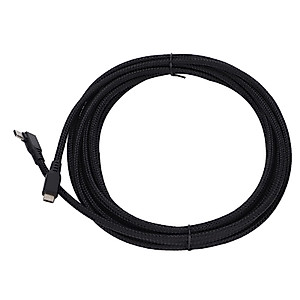 EBTOOLS USB 3.0 C to C/A Knit Cable, High Speed USB 3.0 Type C to Type A VR Heaset Cable, Used for Oculus Quest 2/1 PC(3m)