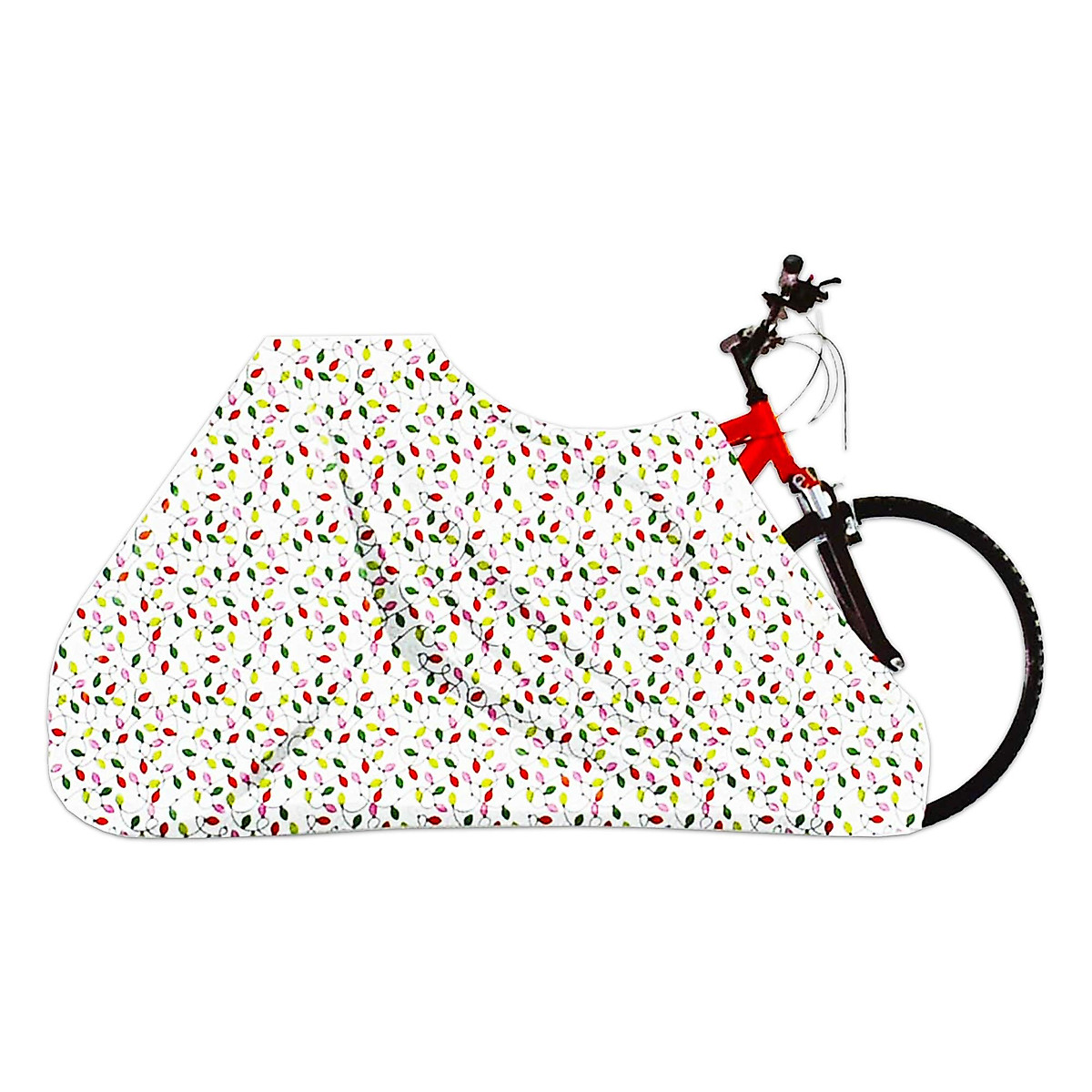 1 Plastic Christmas/Holiday Bike Gift Bag, 60x72