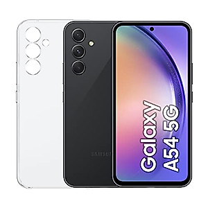 SAMSUNG Galaxy A54 5G SM-A546B/DS Dual Hybrid SIM Exyonos 1380 Android Smartphone, 6.4 Inch Dynamic AMOLED Display, 5000 mAh Battery, 256GB/8 GB EU/UK Model International Version (Black)