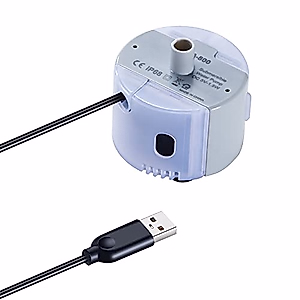 OlarHike Replacement Pump for Pet Drinking Fountains Compatible with Stainless Steel Pet Fountain Only, Dog and Cat Water Dispensers Pump