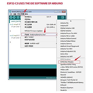 Teyleten Robot ESP32-C3-DevKitM-1 ESP32-C3 Development Board Core Board Serial WiFi Bluetooth Module WiFi+BTLE 5.0 Module Type-C for Arduino 3PCS