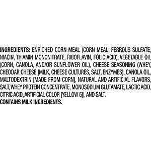 Cheetos Minis Canisters, Cheddar, 3.625 Ounce (Pack of 6)