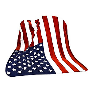 59"x79" American Flag Bed Sofa Blanket Couch Cover Luxury Super Soft Flannel Warm Plush Fleece Bed Throw Quilt Blanket Bedspread for Bed Couch Sofa Car Travel Bedding Blankets Machine Washable