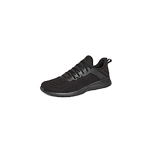 Athletic Propulsion Labs (APL) Men's Techloom Tracer Sneaker, Black/Black, 11