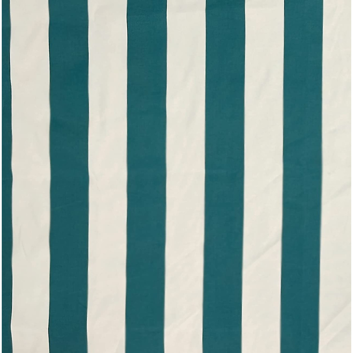 RSH DECOR: Tufted Adirondack Chair Cushion Set of 2 | 42.5” x 21” | All-Weather Spun Fabric | Water and Fade-Resistant | Outdoor Cushions for Patio Furniture | Peacock & White Stripe