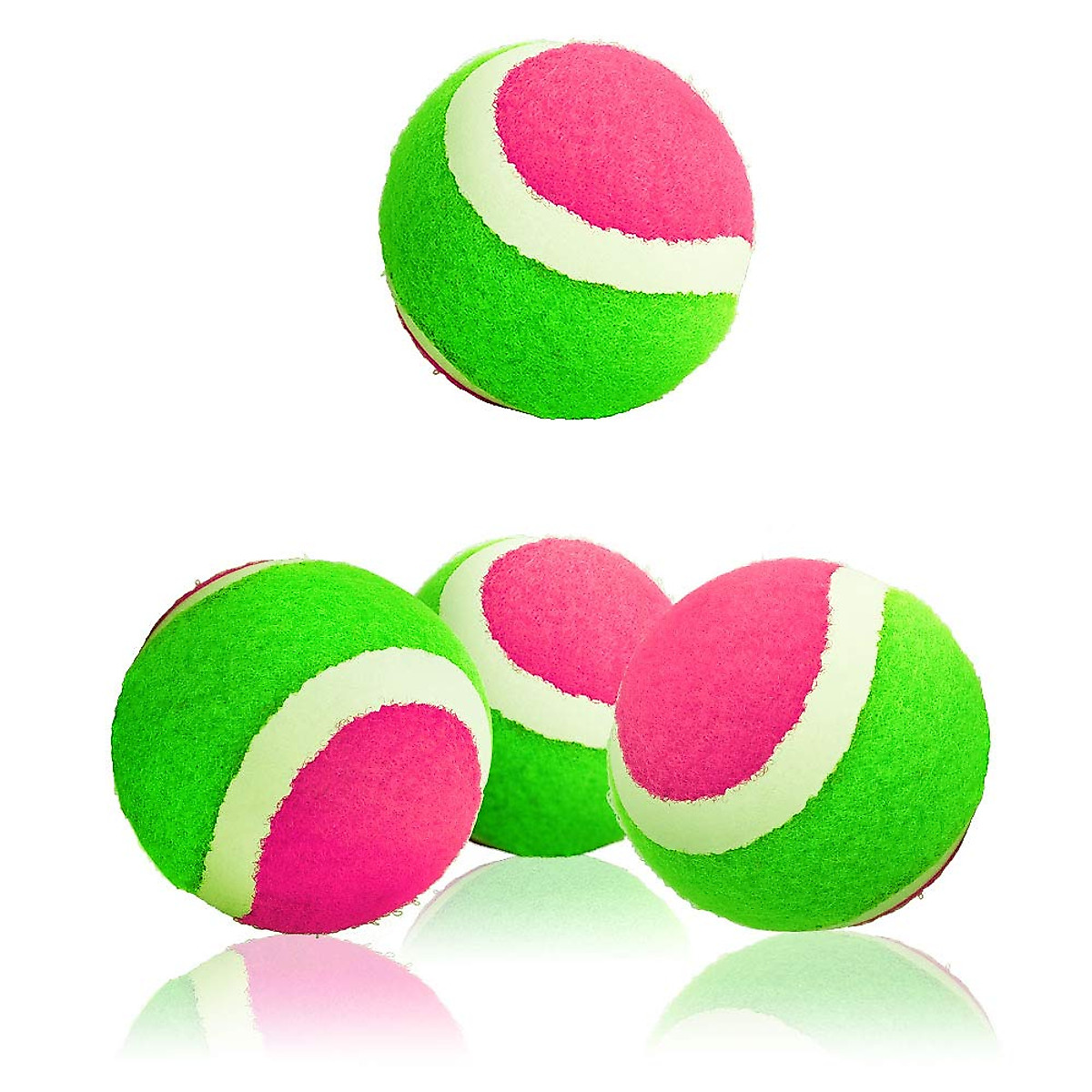 Ayeboovi Replacement Sticky Balls, 4 Packs, 2.6 Inch Diameter, Suitable for Toss and Catch Game