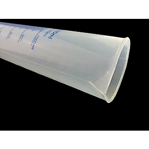 Winterworm® 1000ml Transparent Plastic Graduated Cylinder for Laboratory Tests