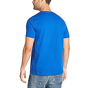 Nautica Men's Short Sleeve Crew Neck T-Shirt, Bright Cobalt Solid, X-Large