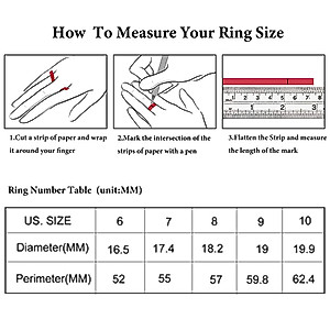 HUASAI Anxiety Ring for Women Fidget Band Ring Moon Sun Star Spinner Rings Stress Relief Rings for Meditation Anti Anxiety Rotating Ring(Moonphase-8)