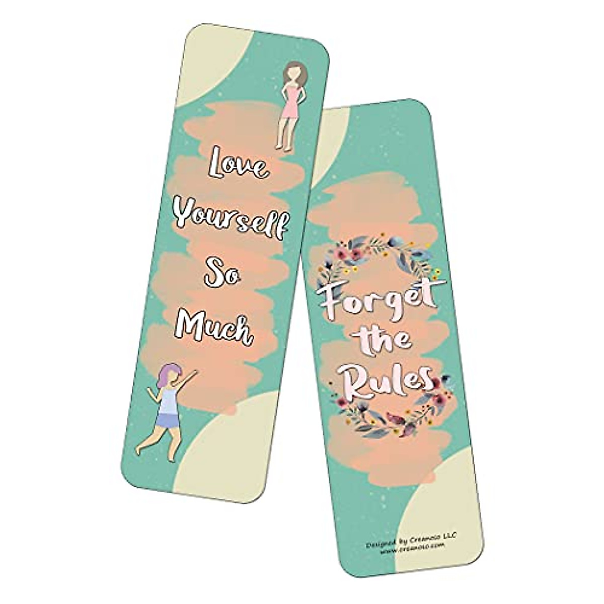 Creanoso Body Positivity for Women Bookmarks Series 2 (60-Pack) - Premium Quality Bulk Buy Value Savers Home Supplies