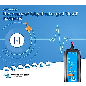 Victron Energy Blue Smart IP65 12-Volt 5 amp Battery Charger (Bluetooth)