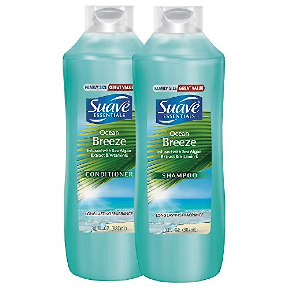 Suave Essentials Conditioner, Ocean Breeze, 30 oz