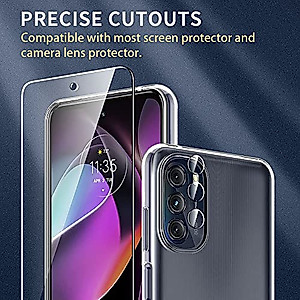 Bokoo Crystal Clear Moto G 5G 2022 Case.Soft Slim Fit Transparent Plastic TPU Protective Silicone Cover Phone Cases for Moto G 5G 2022 [Slim Thin & Comfort Grip] [Shockproof]