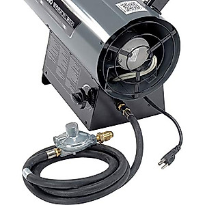 Dyna-Glo Workhorse LPFA125WH, 70K - 125K BTU LP Forced Air Heater
