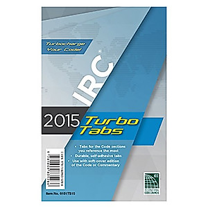 2015 International Residential Code Turbo Tabs for Paper Bound Edition