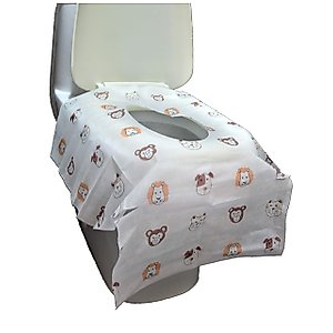 Disposable Toilet Seat Covers - Extra Large Size Perfect for Toddlers Potty Training and Great for Travel Both Kids and Adults (20)